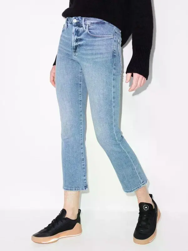 FRAME Le Crop Mini Boot Jeans