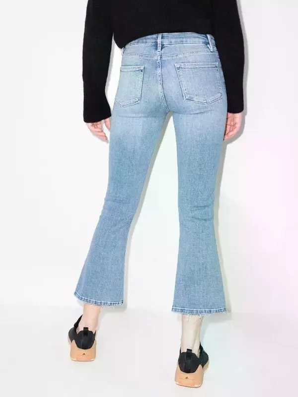 FRAME Le Crop Mini Boot Jeans