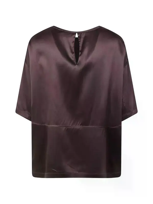 Brunello Cucinelli Satin Blouse