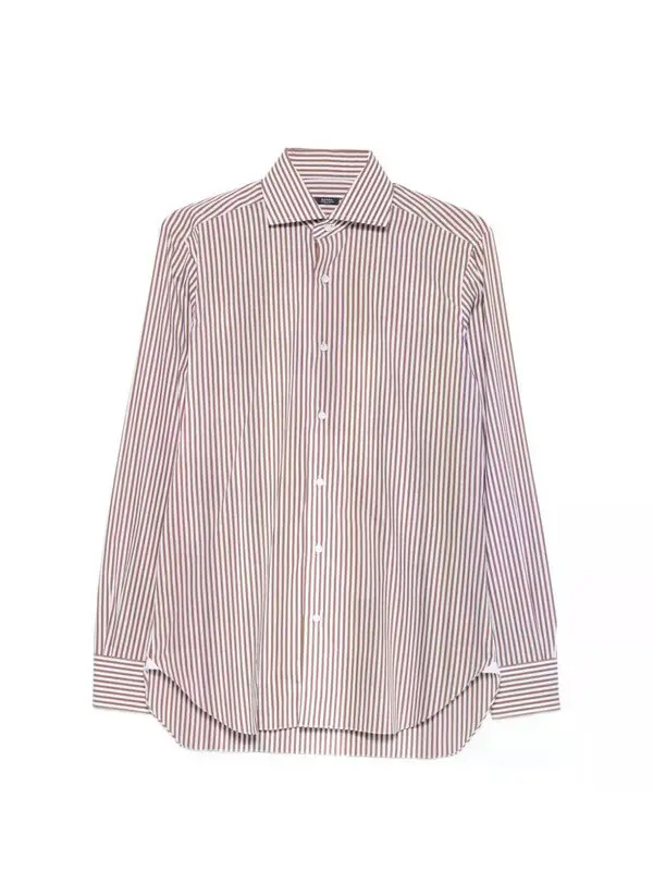 BARBA NAPOLI Striped Shirt