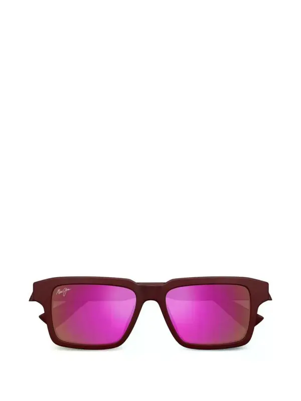 Maui Jim Kahiko Rectangle-frame Sunglasses - Brown