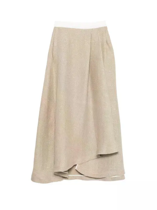 CO.GO Asymmetric Maxi Skirt