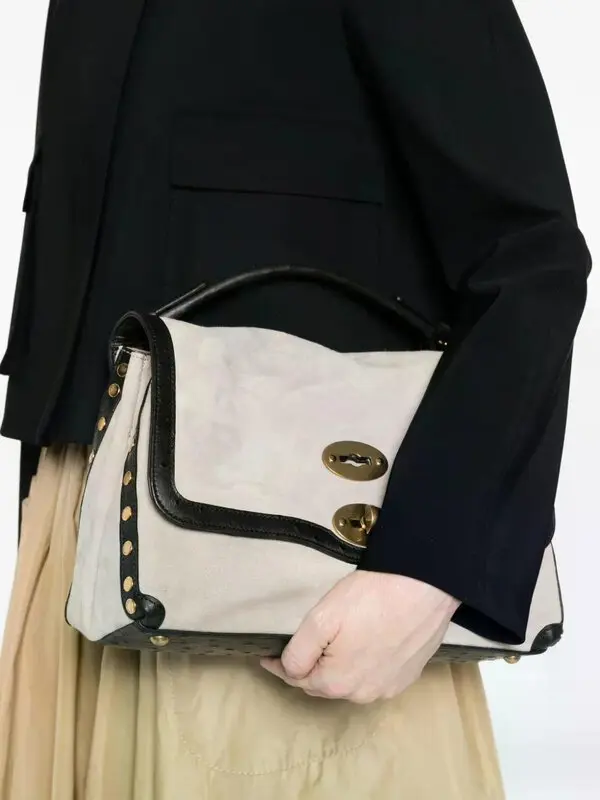 ZANELLATO Small Postina Bag - Grey