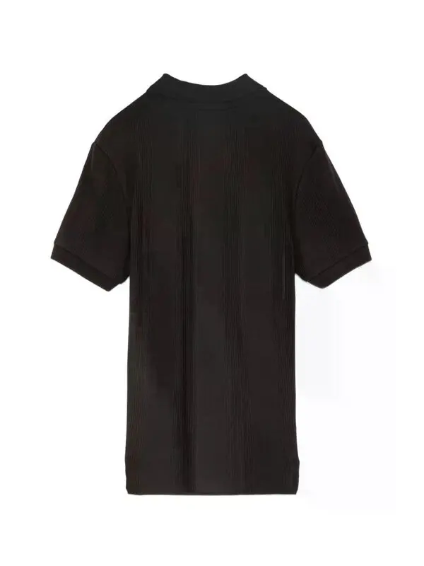 Lacoste Ribbed Logo Polo Shirt