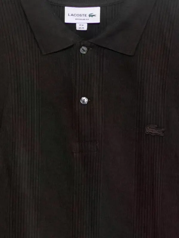 Lacoste Ribbed Logo Polo Shirt