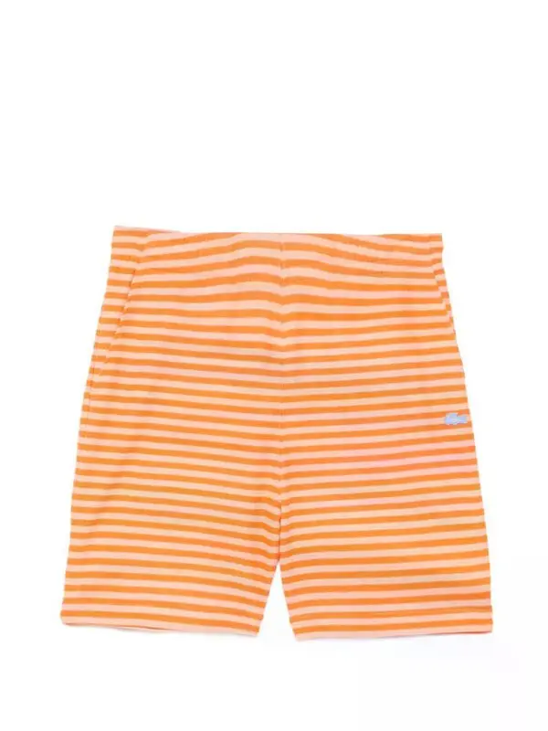Lacoste Horizontal Striped Poplin Shorts