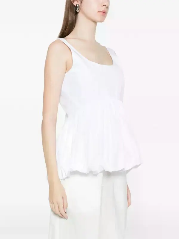 RÓHE Voluminous Peplum Top