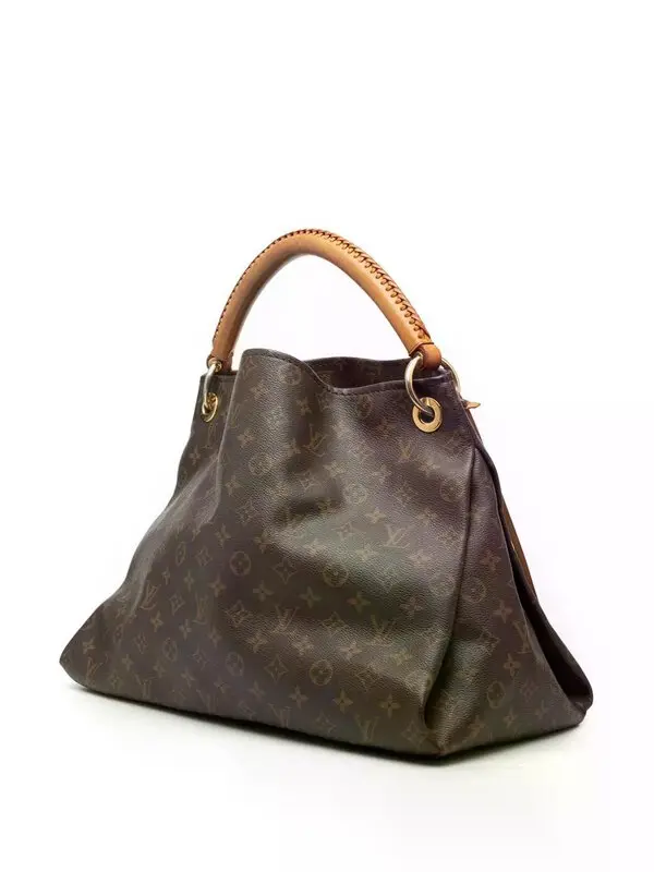 LOUIS VUITTON 2010 Monogram Artsy Mm Hobo Bag - Brown