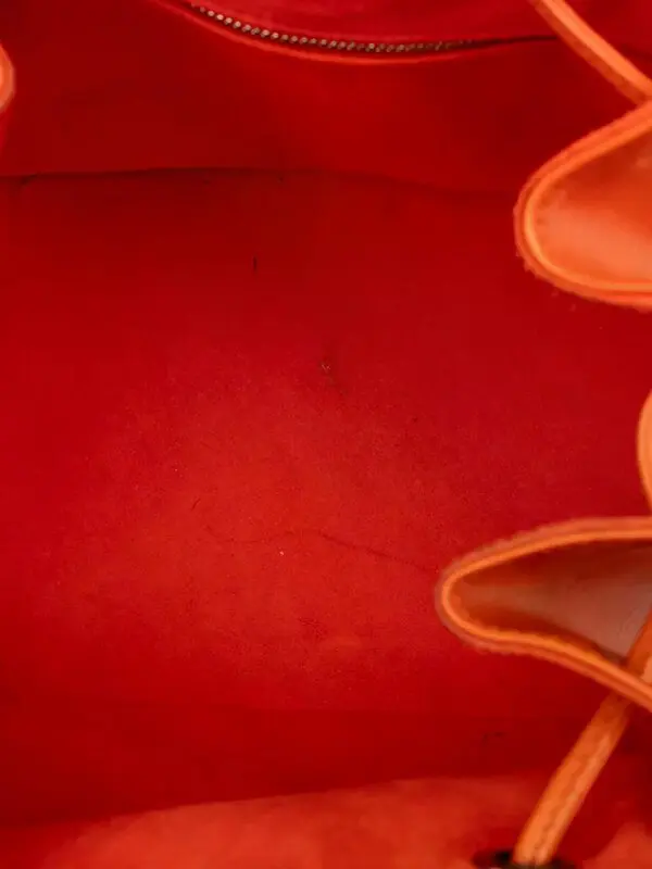 LOUIS VUITTON 2012 Epi Petit Noe Bucket Bag - Orange