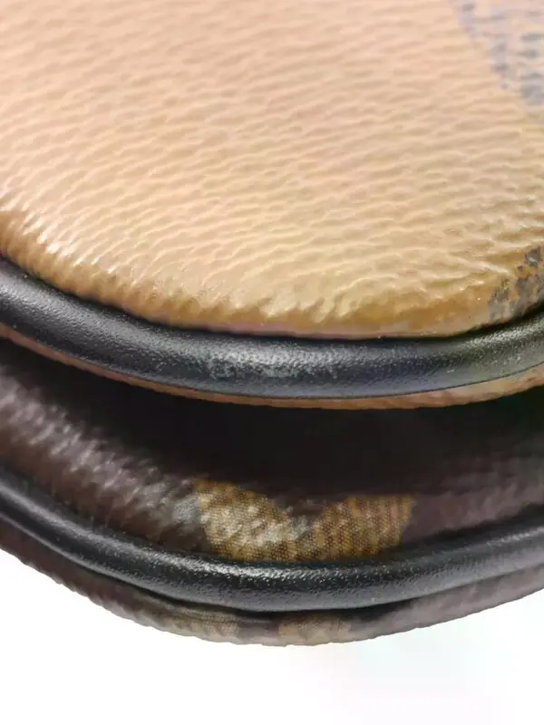 LOUIS VUITTON 2020 Monogram Giant Reverse Double Zip Pochette