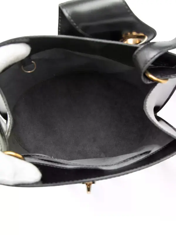 LOUIS VUITTON 1995 Epi Cluny Shoulder Bag - Black