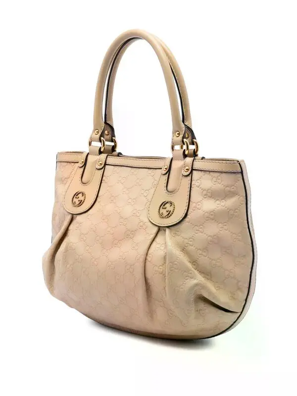 Gucci 2016-2025 Sima Scarlett Tote Bag - Brown