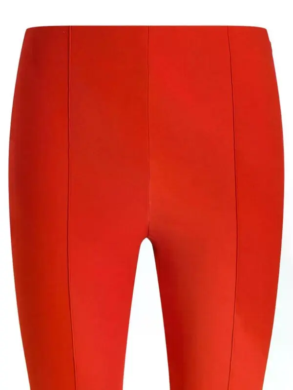 Vince Mid-rise Cropped Trousers - Red