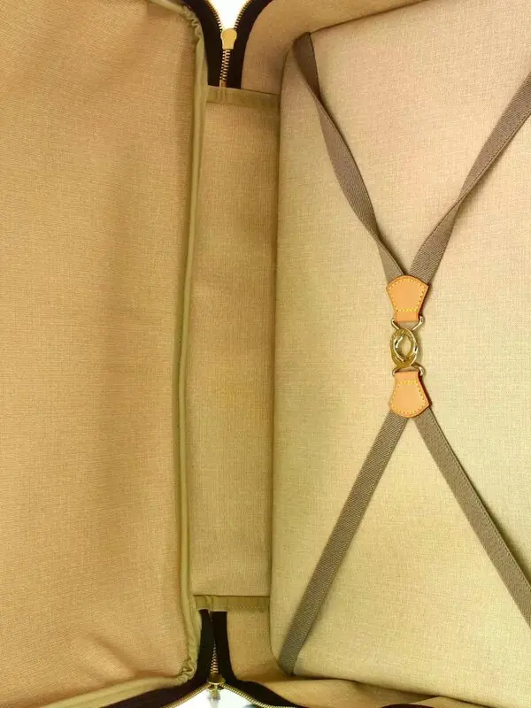 LOUIS VUITTON Alize Bag Monogram Canvas 2 Poches Travel Bag