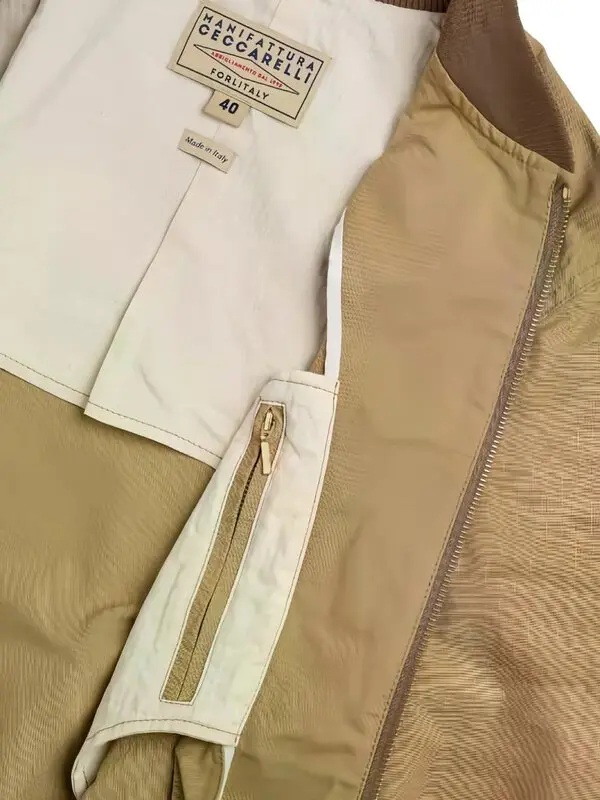 CECCARELLI 6020-dr Bomber Jacket - Neutrals