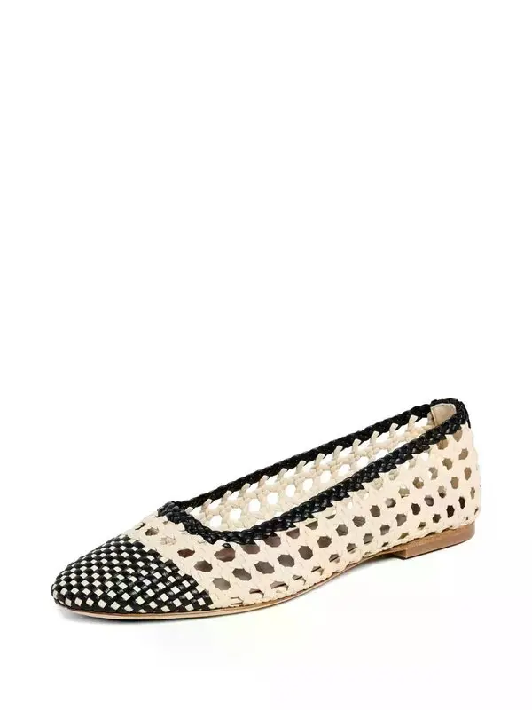 Staud Nell Crochet Ballet Flats
