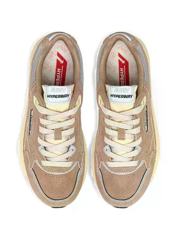 AUTRY Hyperway Lace-up Sneakers - Brown