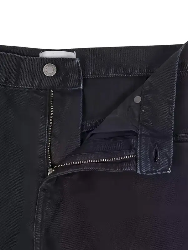 HAIKURE Patch Pockets Jeans
