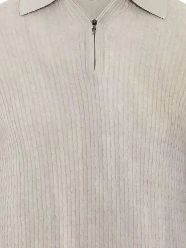 PATRICK ASSARAF Half-zip Polo Shirt
