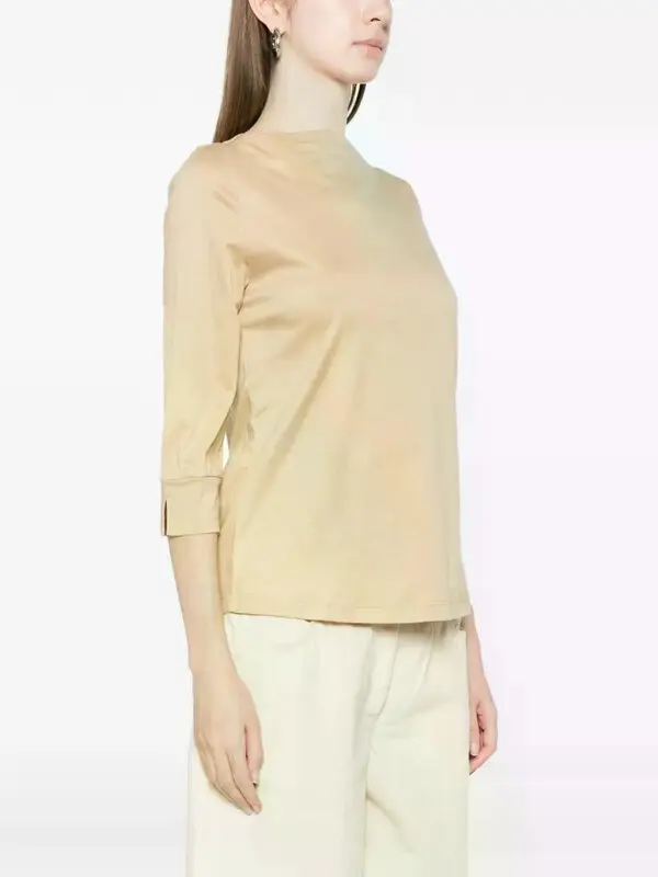AROVESCIO Boatneck Top - Neutrals