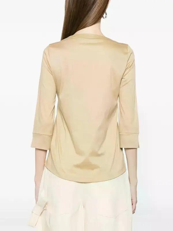 AROVESCIO Boatneck Top - Neutrals