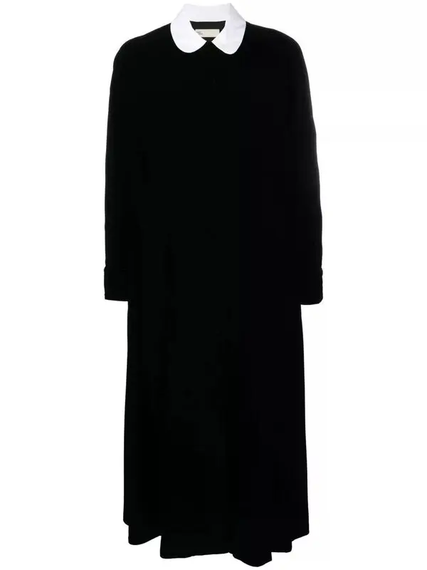 Tory Burch Peter Pan Collar Long Dress