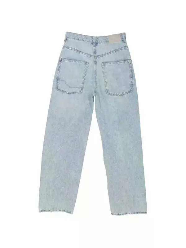 Free People Button-fastening Baggy Jeans