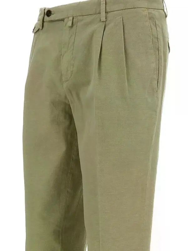 BRIGLIA 1949 Pleated Trousers - Green