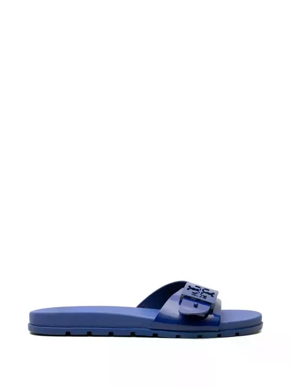 Tory Burch Buckle-fastening Slides - Blue