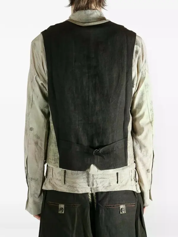ZIGGY CHEN Buttoned Waistcoat