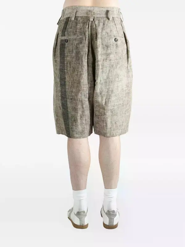 ZIGGY CHEN Pleated Shorts