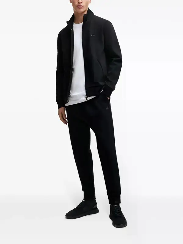 BOSS Knitted Upper Low-top Sneakers