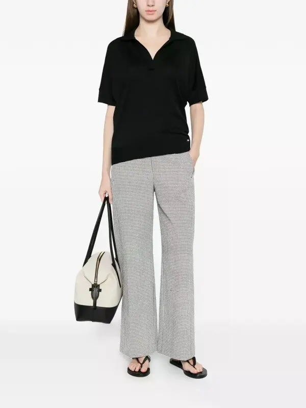 VIA MASINI 80 Check Trousers