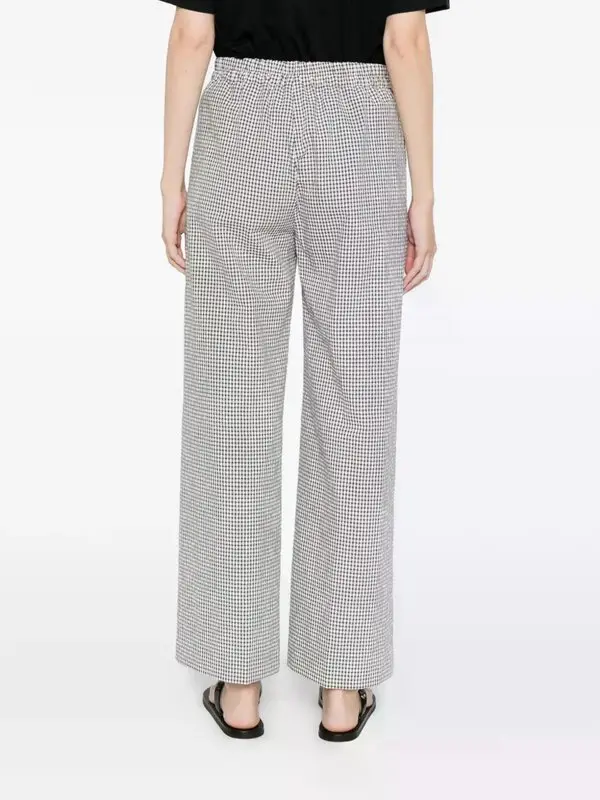VIA MASINI 80 Check Trousers