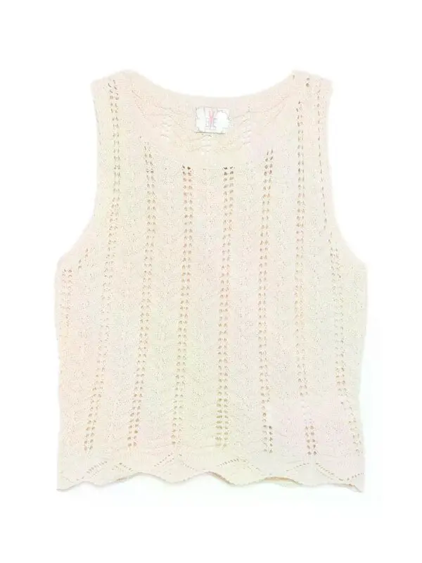 BYE Crochet Scallop Top