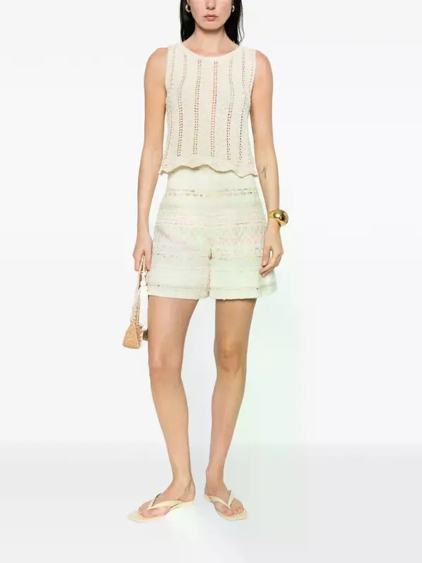 BYE Crochet Scallop Top