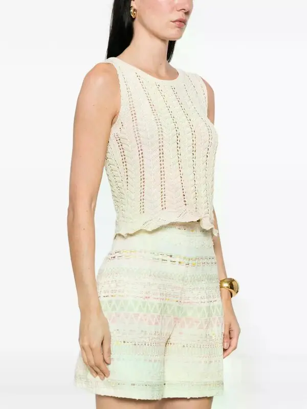 BYE Crochet Scallop Top