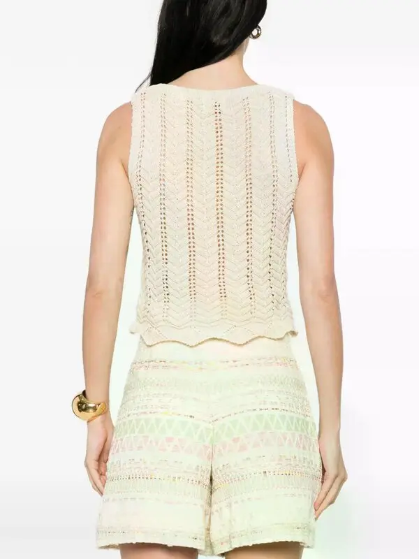 BYE Crochet Scallop Top