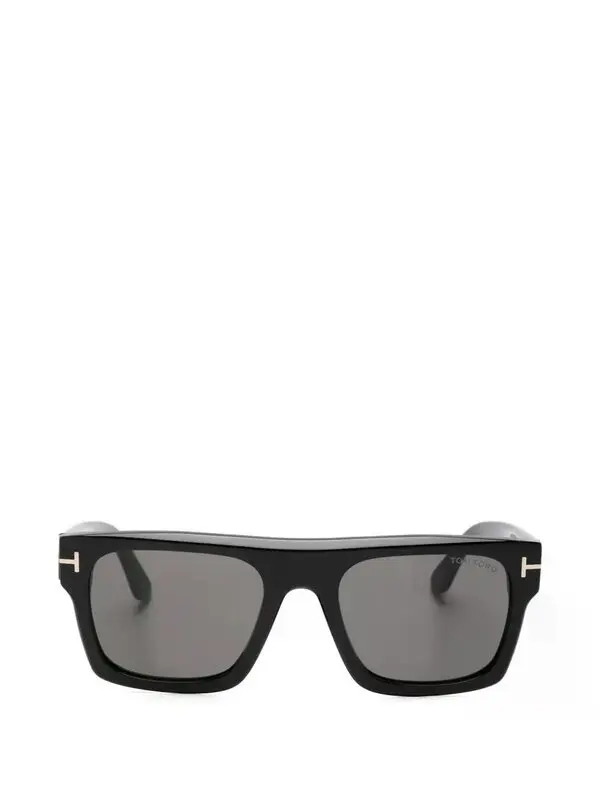 TOM FORD Rectangle-frame Sunglasses - Black