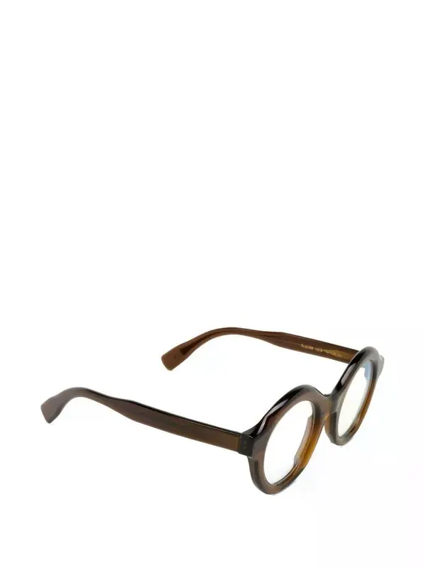 AUDE HEROUARD Andrée Round-frame Glasses