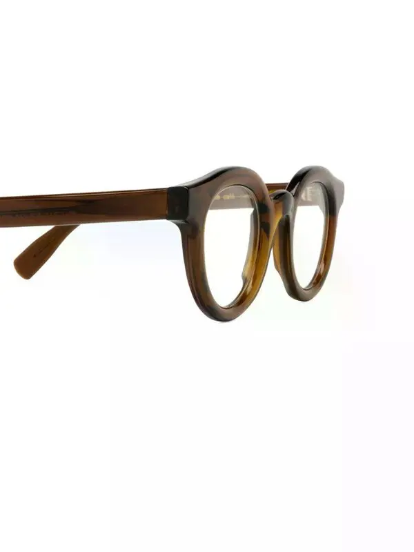AUDE HEROUARD Marcelle Round-frame Glasses