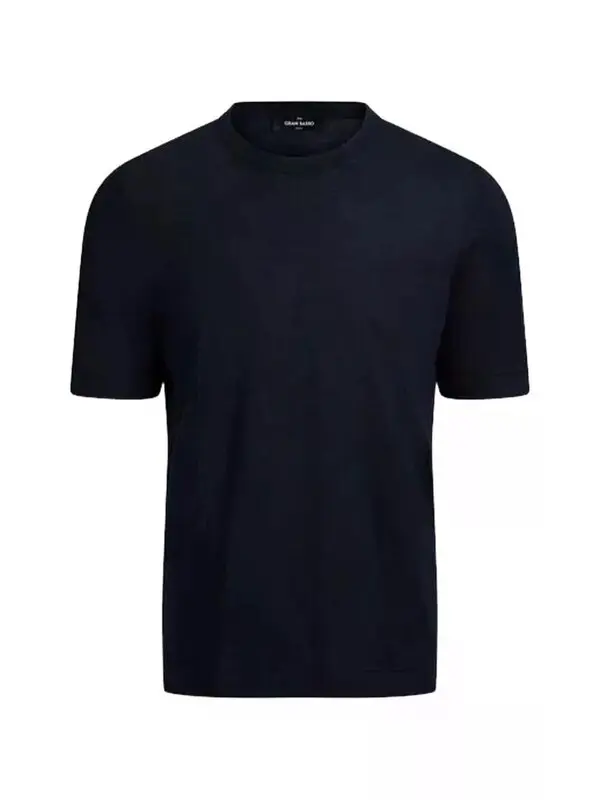 GRAN SASSO Short-sleeve Sweater - Blue