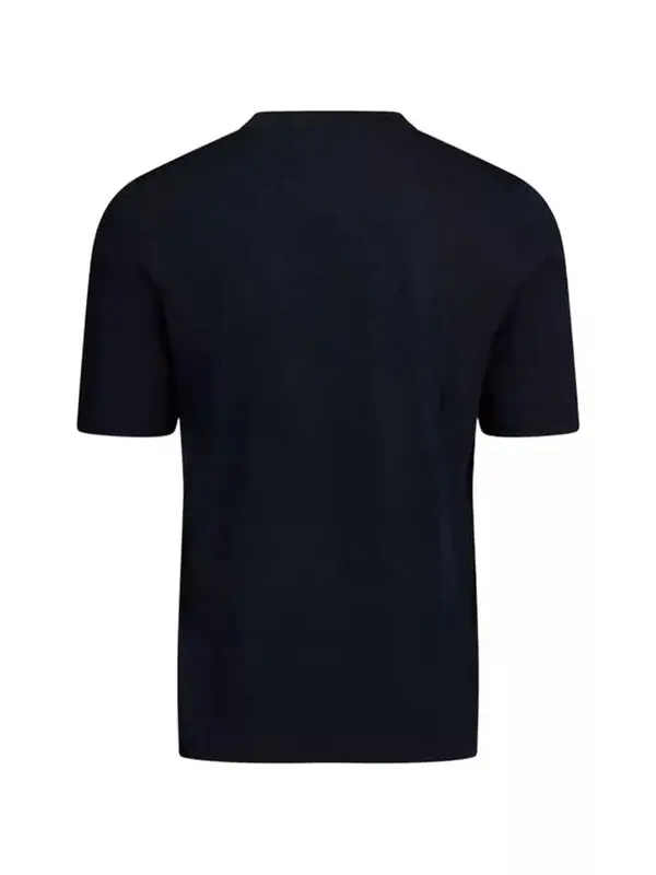 GRAN SASSO Short-sleeve Sweater - Blue