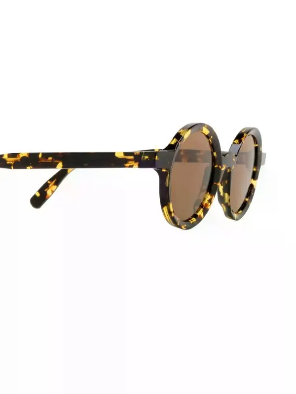 AUDE HEROUARD Marianne Round-frame Sunglasses