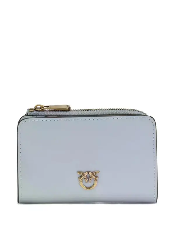 Pinko Mini Logo-plaque Wallet - Blue