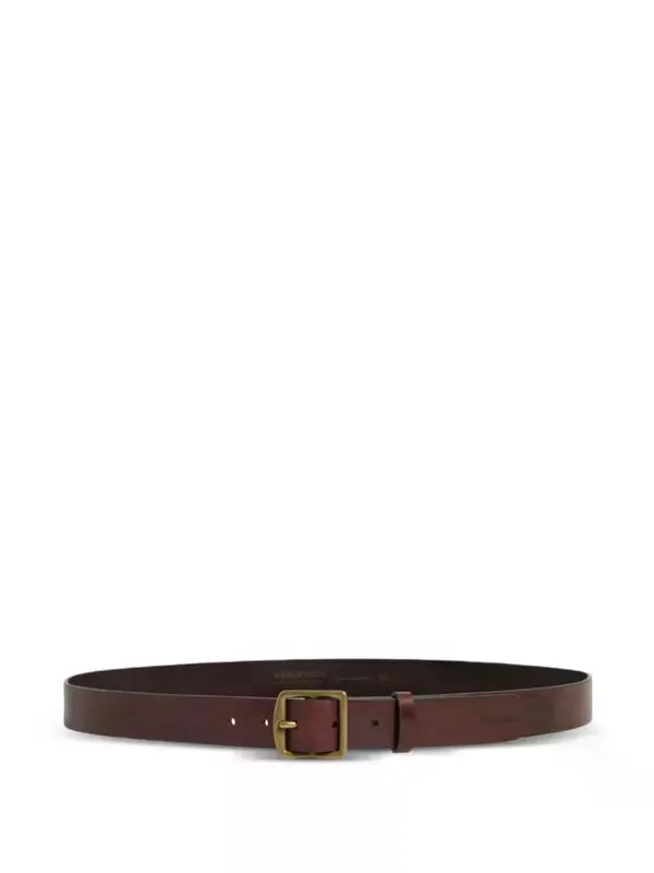 Dsquared2 Twin Buckle Leather Belt - Brown