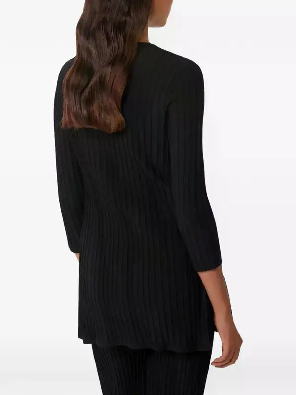Max Mara Ribbed Knit T-shirt