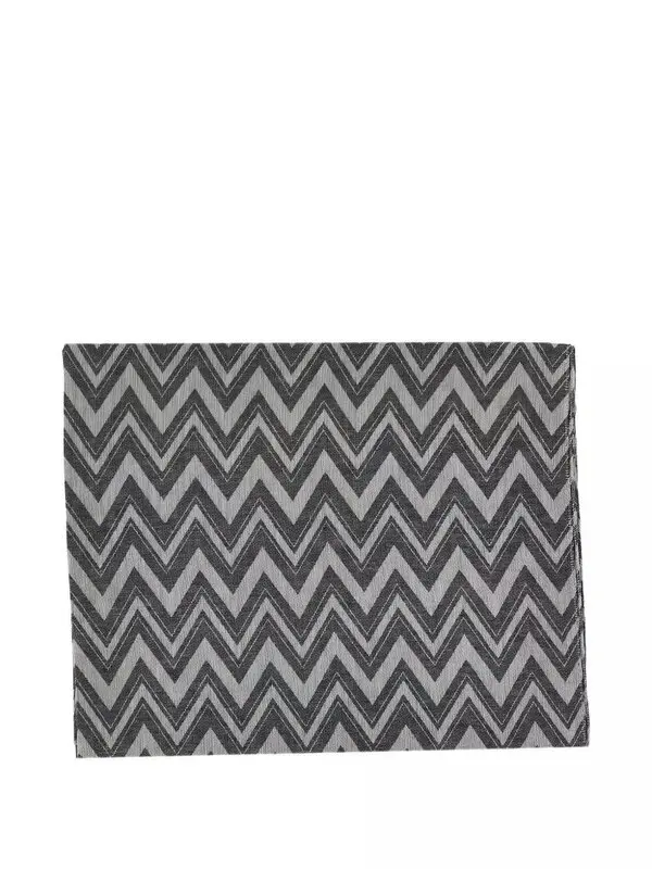 Emporio Armani Chevron-pattern Scarf