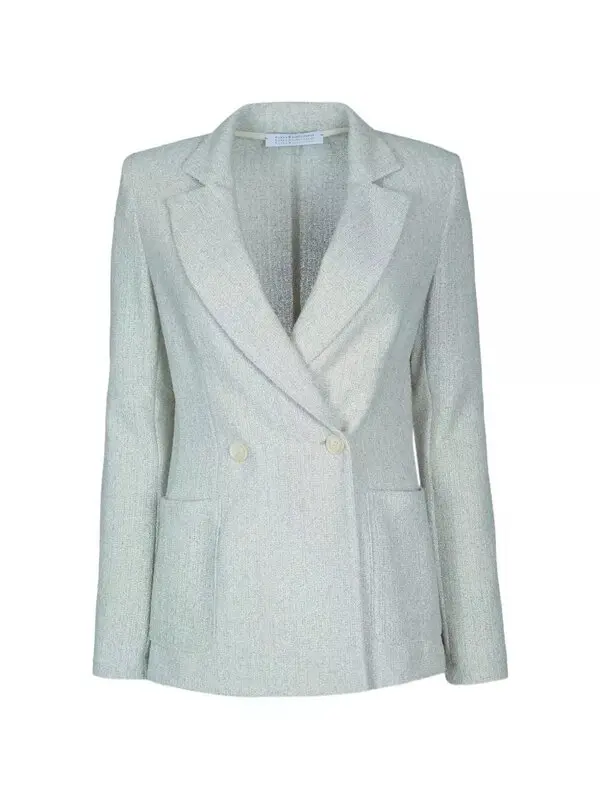 Harris Wharf London Double-breasted Blazer - Grey