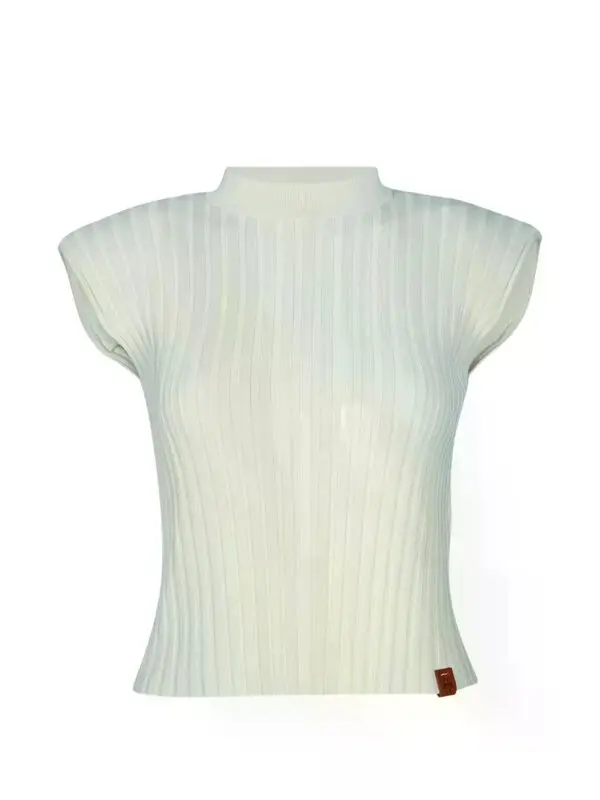 Jacob Cohen Ribbed Knitted Top